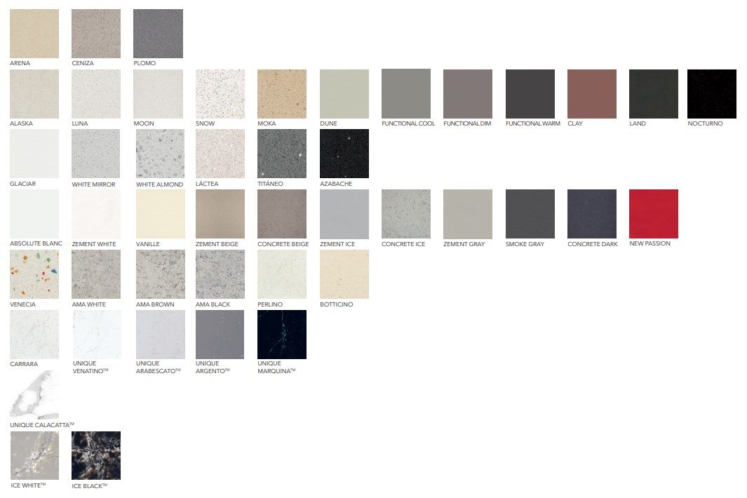 Fabricación y Suministro en Málaga de cuarzo Compac: belleza y durabilidad